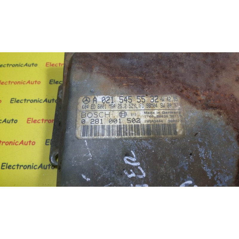 Kit pornire Mercedes Sprinter 2.9 0281001502, A0215455532