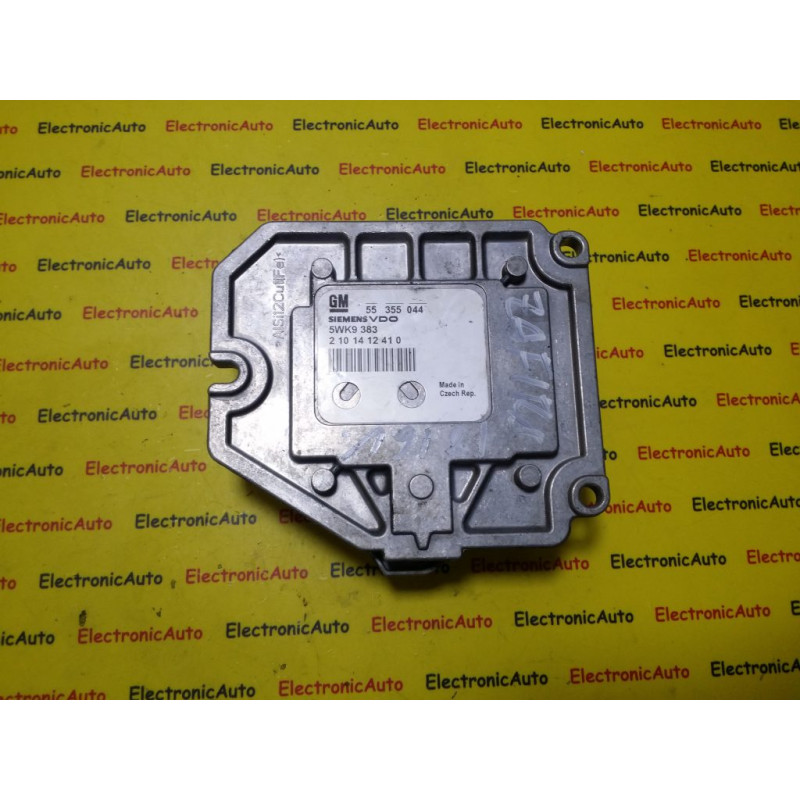 ECU Calculator motor Opel Zafira 1.8 55355044, Z18XE