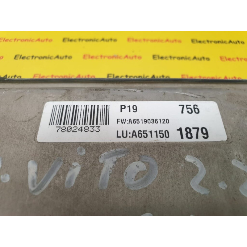 ECU Calculator Motor Mercedes E 2.2CDi, A6511501879, A0054469640, CRD2 ...